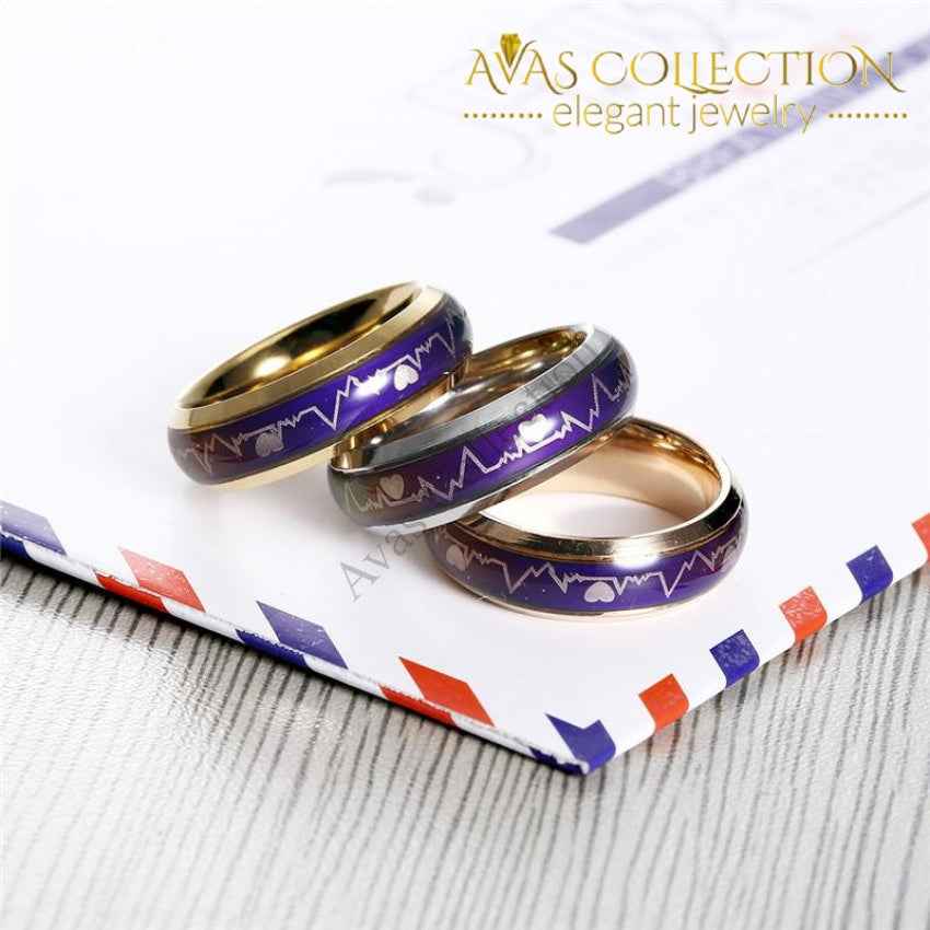 Couples mood rings store